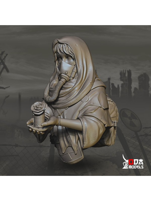 Deva, Post Apocalyptic Bust - Oda Models