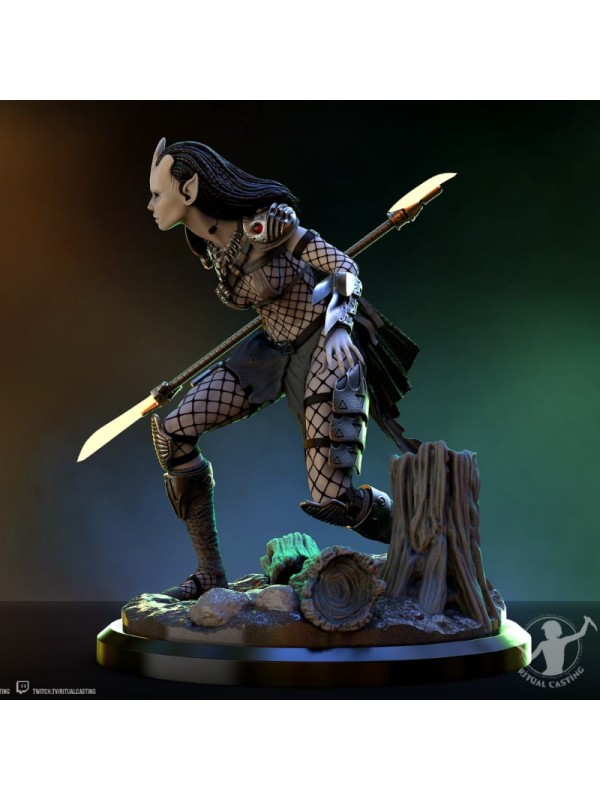 Itea figure, high-tech hunter