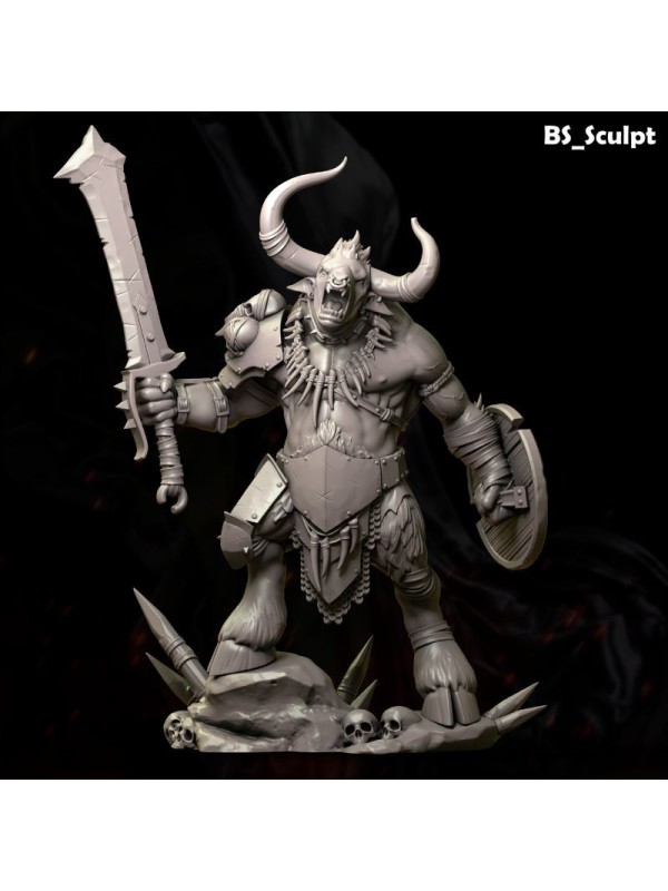 The Minotaur – 75 mm Figure | 3D Resin Miniature